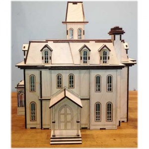 Birch Ply or MDF Addams Family Mansion Wood Kit